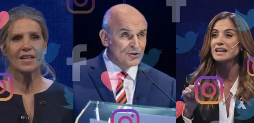 José Luis Espert, Cynthia Hotton y Victoria Tolosa Paz; los candidatos ...